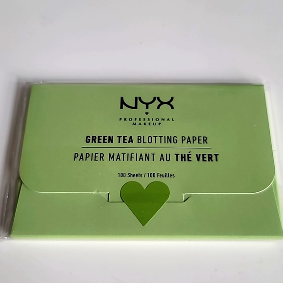 NYX | Skincare | Nyx Green Tea Blotting Paper 0sheets | Poshmark
